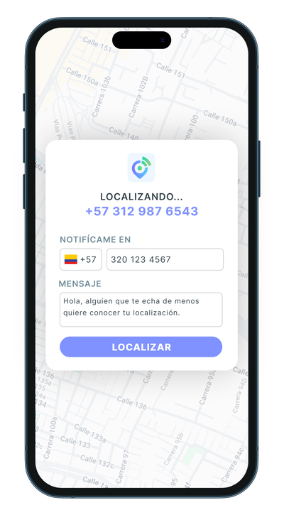 Locate a mobile phone, anywhere